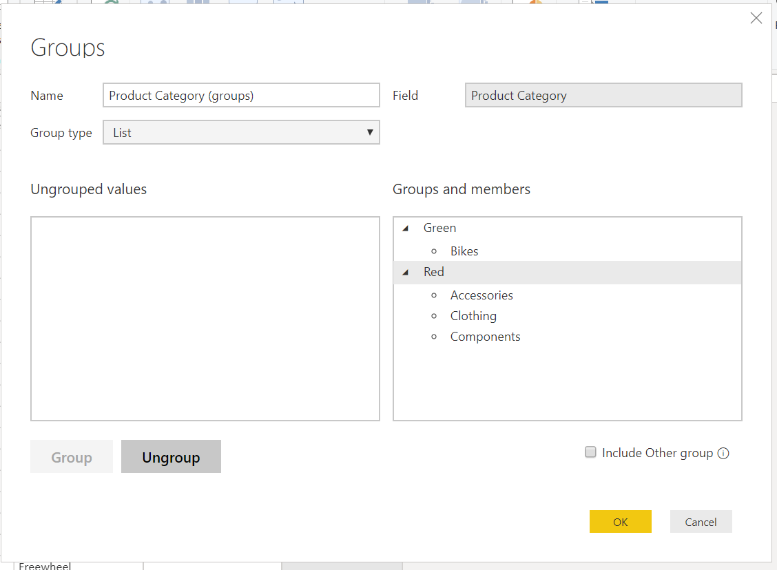 Color-code Visualizations using Grouping in Power BI – Simple SQL BI blogs